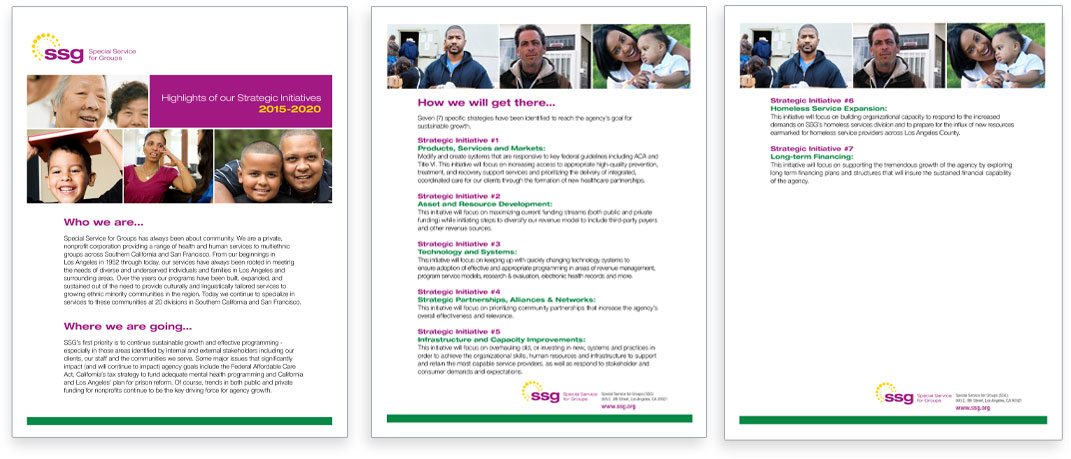 Our Purpose - SSG - Special Service for Groups